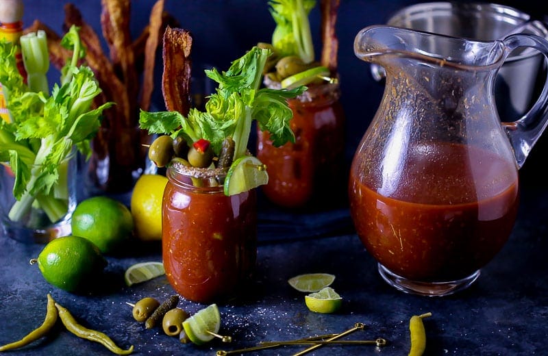 Bloody Mary with All. The. Fixins. - What Should I Make For...